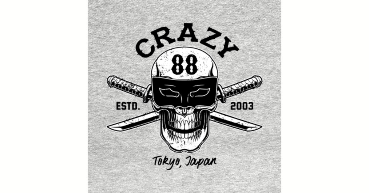 Crazy 88 For Light Shirts Kill Bill Tank Top Teepublic